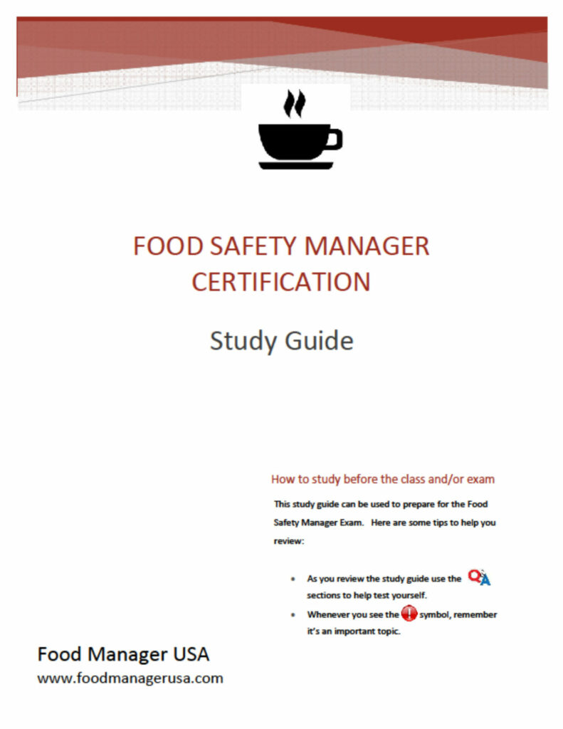 Study Guide | Food Safety Certification
